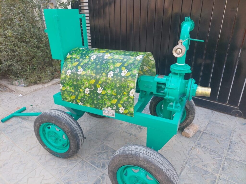 Portable Electric Motor Operated Raingun Irrigation Trolley - Drip ...